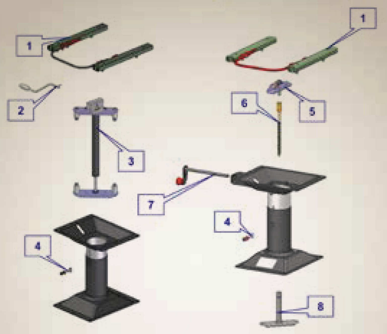 MK128™/MK300™ PEDESTAL | Chapman Seating